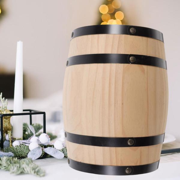 説明:[多用途の装飾]: オークのワイン樽は.ご自宅.キッチン.バー.夏のパーティーの雰囲気を高めるのに適した魅力的な装飾小道具です.素朴なデザインがどんな環境にもヴィンテージな優雅さを加えます. [木製構造]: ウイスキーバケツディスペン...