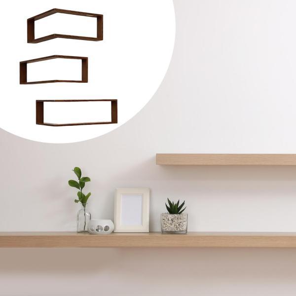 説明:[省スペース]: 使用されていない壁の角を活用して家の収納を最大限に活用しましょう.本を整理したり.装飾品を飾ったり.緑を添えたりするのに最適です. [デザイン]: この壁掛け棚は.リビングルーム.寝室.勉強部屋の隅を.貴重なスペース...