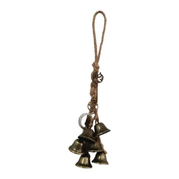 説明:[多用途の装飾]魔女のベルは.リビングルーム.寝室.キッチン.ダイニングエリア.庭.オフィス.カフェ.書店.アパート.ホテルなどに最適です.ドア.ハンドル.壁.窓.棚に掛けて.どこにでも魅力的な雰囲気を添えます. [ユニークなデザイン...
