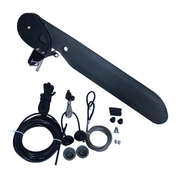 説明:カヤックテールラダー方向調整コントローラー.強化ナイロンマリンステアリングラダー.長さ:510mm/20.08インチ.耐久性のあるナイロン素材.高強度.耐腐食性.耐久性があり.運転時の方向をより適切に制御できます.シンプルな構造で取り...