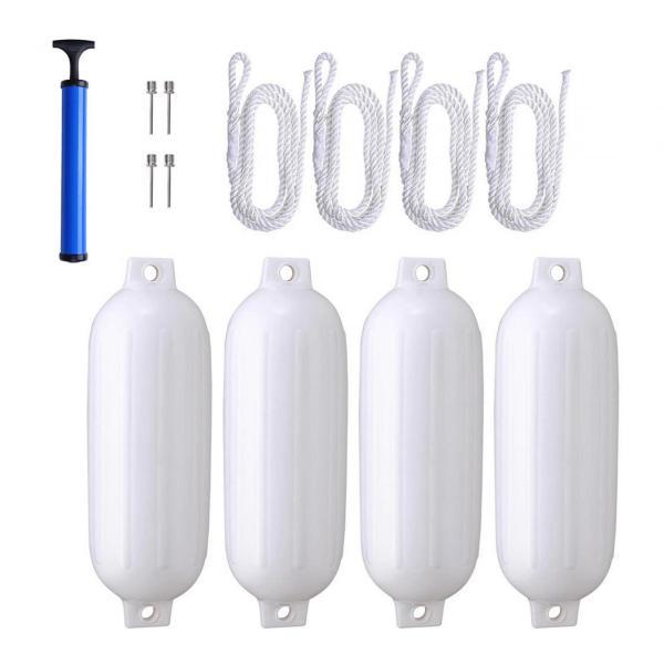 説明:[優れた保護]: このボート フェンダーは.最高品質の環境保護 PVC で作られており.日光から保護され.優れた緩衝効果があり.硬い表面間の大規模な衝突による損傷からボートを保護できます.[簡単に膨らませる]: 4つの膨らませ針と1つ...