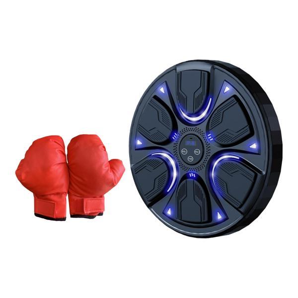 説明:[ボクシングパッド]: ボクシングトレーナー機器は使いやすいです.サイズ: ボクシングターゲット40cmx40cmx6.5cm/15.75インチx15.75インチx2.56インチ.ライトをつけて.お気に入りの音楽を流してください.[耐...