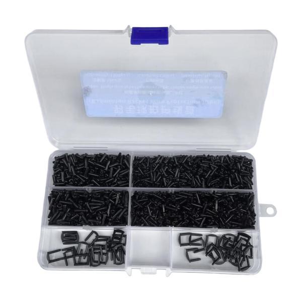 説明:[パッケージ内容]: この製品には.バドミントンラケット.ラケットグロメット.ストリングアイレットが1箱.合計約1000個含まれています.箱には.2.1mmx13mm シングルワイヤーチューブ 700 個と 2.6mmx9mm ダブル...