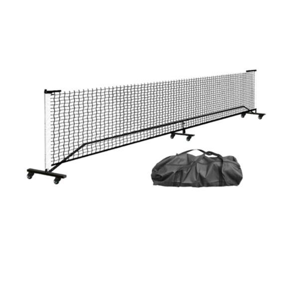 説明:[ポータブルピックルボールネットセット]: 当社のバドミントンテニスネットにはキャリーバッグが付いており.収納や持ち運びが簡単で.屋外テニススポーツに持ち運びできます. [サイズ]: ピックルボールネットのサイズは670cmx90cm...