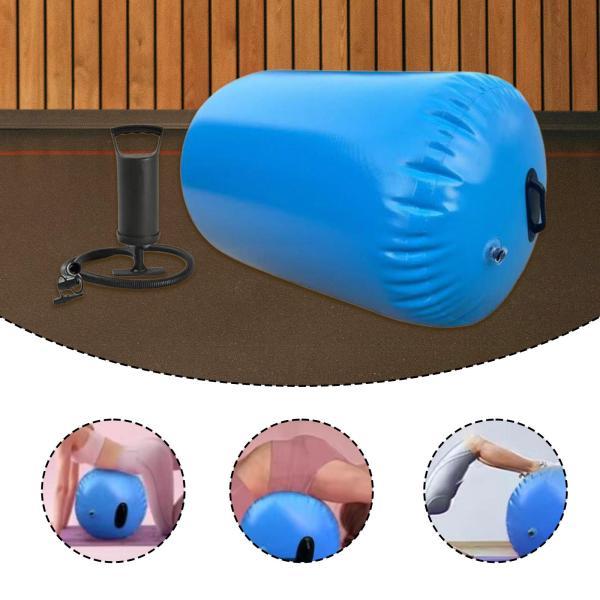 説明: [プレミアム素材]: PVC素材で作られたこのエアローラー体操バレルは.ステッチが強化されており.密閉性が高く.耐摩耗性があり.頑丈で壊れにくく.長期間使用できます. [ポータブルデザイン]: インフレータブルタンブリングローラーエ...