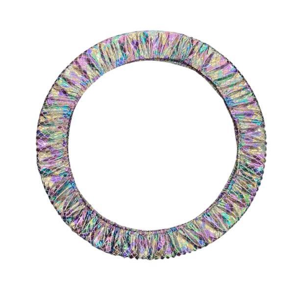 説明: [互換性]体操用保護カバーは.内径最大85cmの新体操フープにフィットするように設計されており.器具を安全にカバーします. [素材]新体操リングカバーは高品質のポリエステルで作られており.通常の使用でも耐久性と耐摩耗性を備えています...