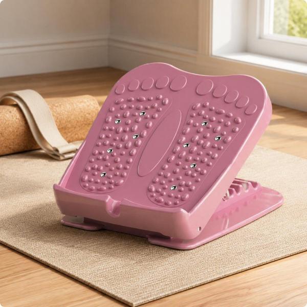【製品概要】: 傾斜ストレッチボードとして使えるフィットネス器具で、自宅で手軽に下半身のストレッチ習慣を始めたい人に向いています。【主な用途】: ふくらはぎストレッチボードやかかと腱ストレッチボードとして、足をのせて角度をつけながら伸ばせる...
