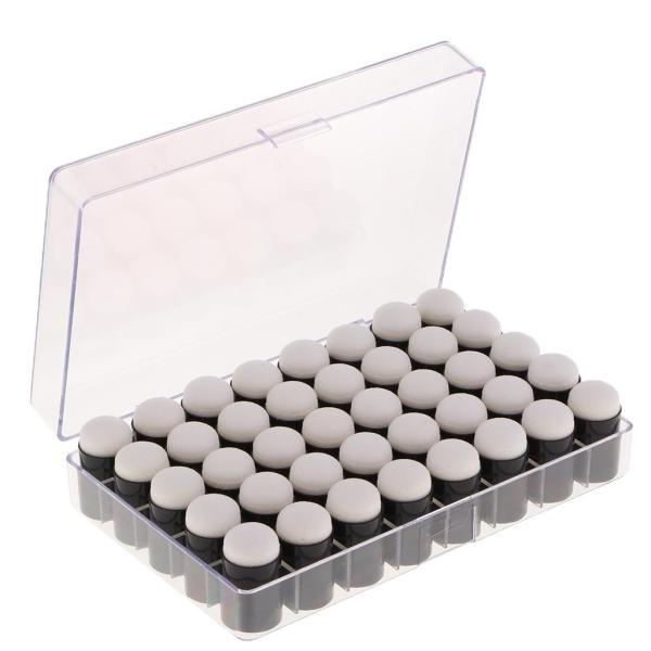 説明:アートツールを押す絵画描画インク用40pcs箱入り指スポンジドーバー.高品質の透明ケースで整然とした梱包. インク.チョーク.ペンキ.カード作成.スクラップブッキング.その他のアート制作に最適です. スポンジドウバーを指の上に置くか....