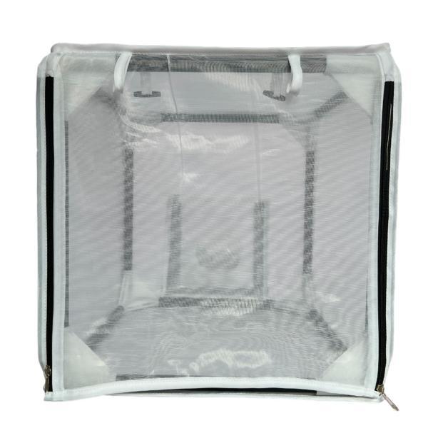 説明:[コンパクトなデザイン]: このポータブルスプレーペイントブースは.38x38x38cm/14.96インチx14.96インチx14.96インチのコンパクトなサイズで設計されており.小さなDIYプロジェクトに最適で.使用しないときは簡単...