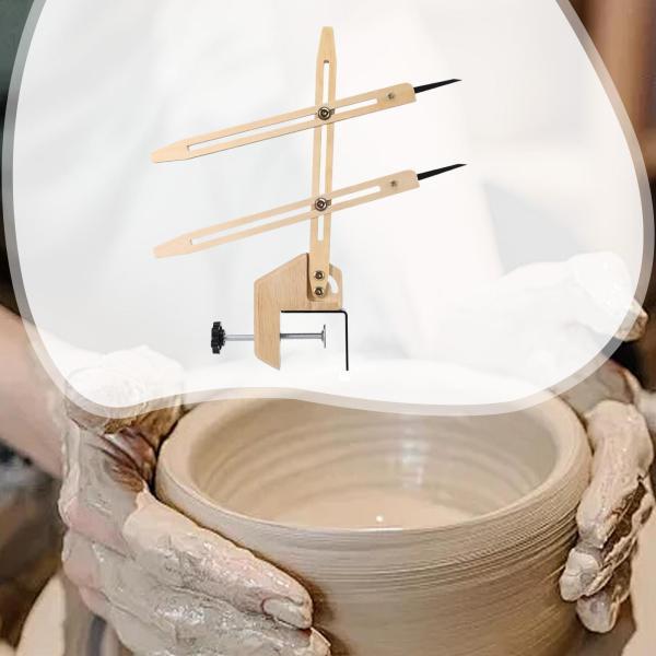 説明:[効率的な高さの均一性]: 陶器セラミック粘土ツールは.均一な高さの陶器を複数簡単に作成できるように設計されています. [2つの多用途な取り付け]: クリップ式の陶芸用投げ棒は.様々な陶芸用ホイールに簡単に固定でき.作業距離を短縮して...