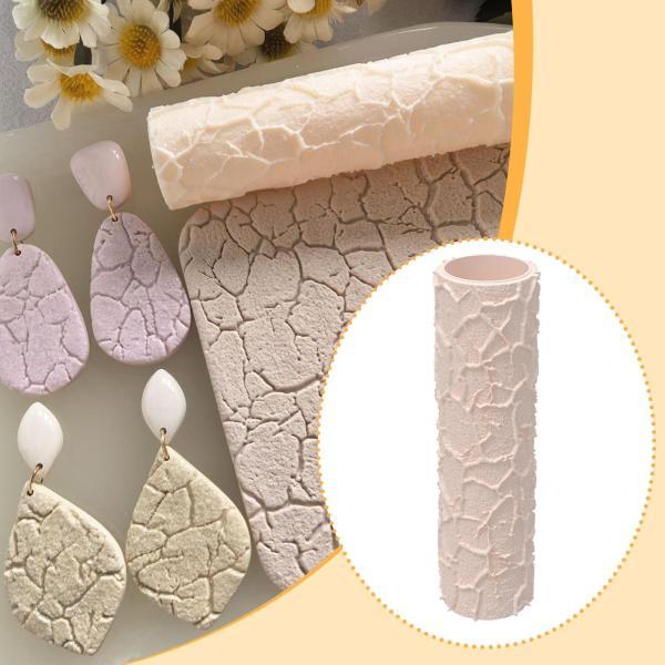 説明:[サイズ情報]粘土テクスチャローラー(直径×高さ)の寸法は約2cm×8cm/0.79インチ×3.15インチ. [シームレスパターン]: 丁寧に設計されたシームレスパターンローラーは.中断のない連続したテクスチャデザインを作り出し.プロ...