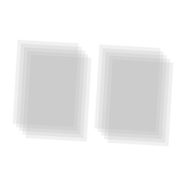 説明: [素材]: 透明アセテートシートは.透明な表面を持つ高透明アセテートシートで作られており.印刷.ディスプレイプロジェクト.クリエイティブデザインに最適です. [簡単カット]:白紙のステンシルシートは.ハサミ.工作用具.カッティングマ...