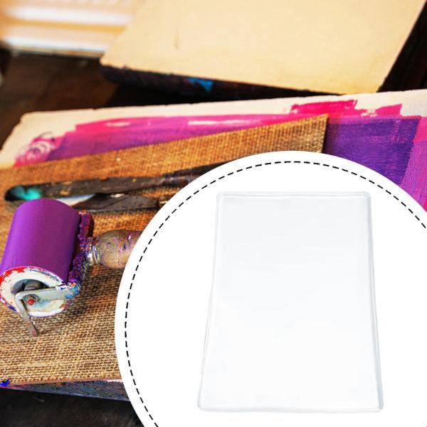 説明: [素材]: ゲルプリントプレートはゲル素材で作られており.耐久性があり頑丈で.長持ちします. [柔軟性]ペイントツールは.紙.布.木材.プラスチックなどのさまざまな表面に適応できるため.版画.DIYプロジェクト.子供の芸術活動に最適...