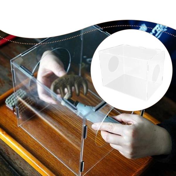 説明: [効果的な粉塵防止]: 金属加工業者やDIY愛好家に最適なこの高品質の研磨用ダストカバーは.アングルグラインダー作業中に有害な粒子を閉じ込める透明なバリアを作り出します.有害な粉塵を吸い込んだり.研磨や研削作業後の大掛かりな清掃作業...