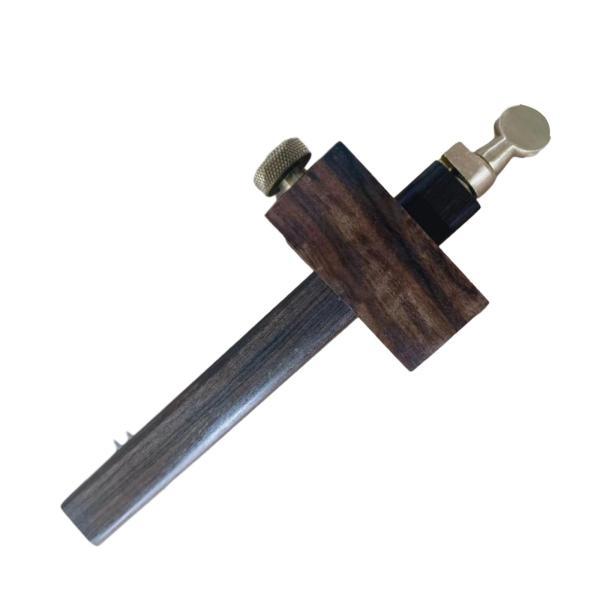 説明:木材の高硬度と滑らかな表面で作られています.ほぞ穴の両側をマーキングするためのデュアル調整可能な硬化ピン標準マーキングゲージとして使用するための反転側のシングルピン真鍮の蝶ネジロック機構.メーターがロックされている場合.軸または水平軸...