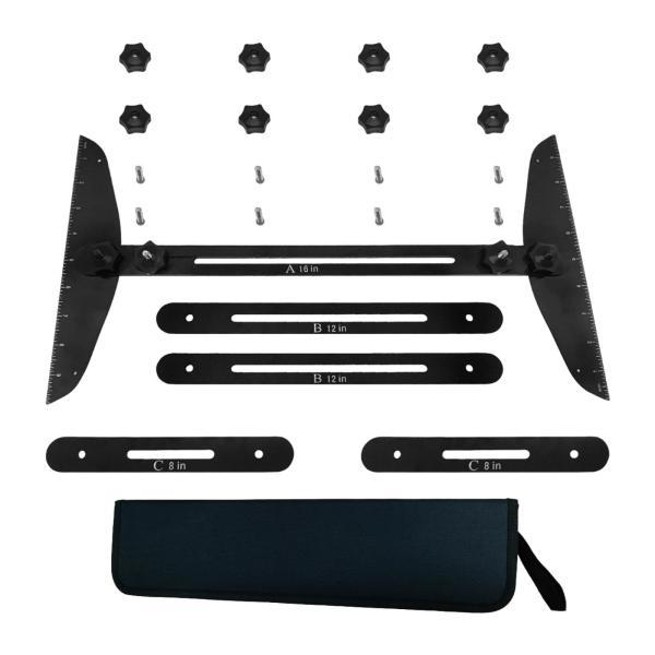 説明:[正確な階段測定ツール]: ステップインストーラーが簡単に操作して正しい長さと角度に調整し.必要なステップのサイズを簡単かつ正確に取得できます. [プレミアム素材]: 階段測定ツールジグは高品質のアルミ合金製で.頑丈で耐摩耗性があり....