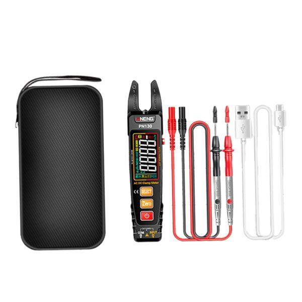 説明:[多機能]クランプデジタルマルチメーターは.国際電気安全基準に従って設計・製造されており.DC電圧.DC電流.抵抗.検出などを測定するために使用されます. [スマート電気テスター]安定した性能.明確な読み取り.敏感なテスト.高精度.測...
