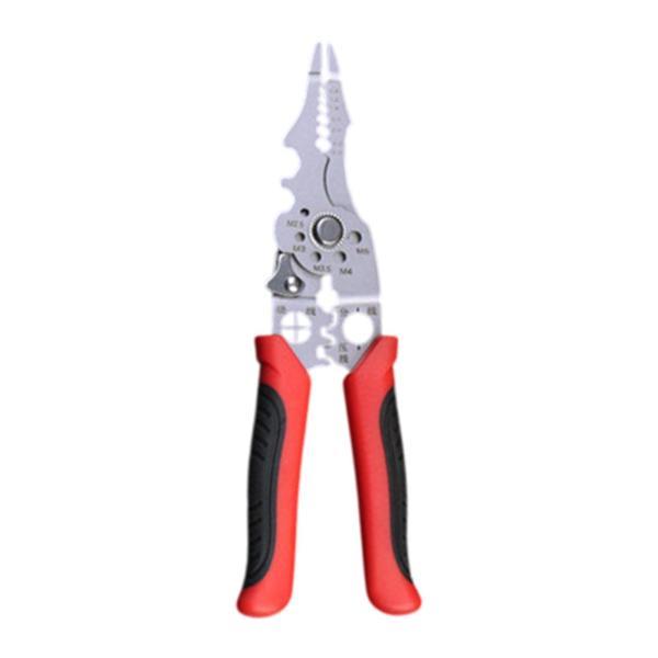 説明:[多機能ツール]:多目的電気技師ツール.ストリッピング.切断.圧着.分割.ボビンワインダー.レンチ.その他の機能をサポートします.作業を簡素化する汎用性の高いツール[用汎用使用]:ワイヤーカッターは.ワイヤーロープ.アルミニウムワイヤ...