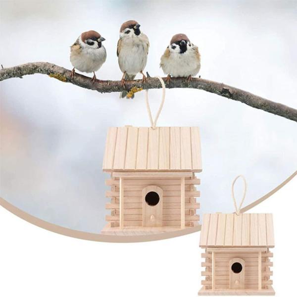説明:[サイズ]:6.69インチx7.09インチ.この木製バードハウスは.鳥が止まって食べるのに最適な場所です. [素材]: 屋外のバードボックスは高品質の木材で作られており.頑丈で変形しにくく.風.雨.雪から鳥を保護することができます. ...