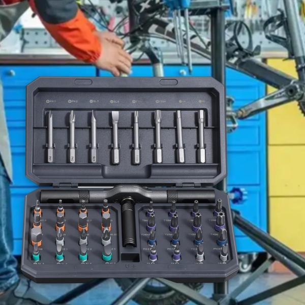 説明:[多用途42 in 1ドライバーセット]: この包括的なセットには.40個のビットとT字型ハンドルが含まれており.すべての修理とメンテナンスのニーズを効率的に満たすように設計されています. [高品質素材]: 高品質のスチールとPPH素...