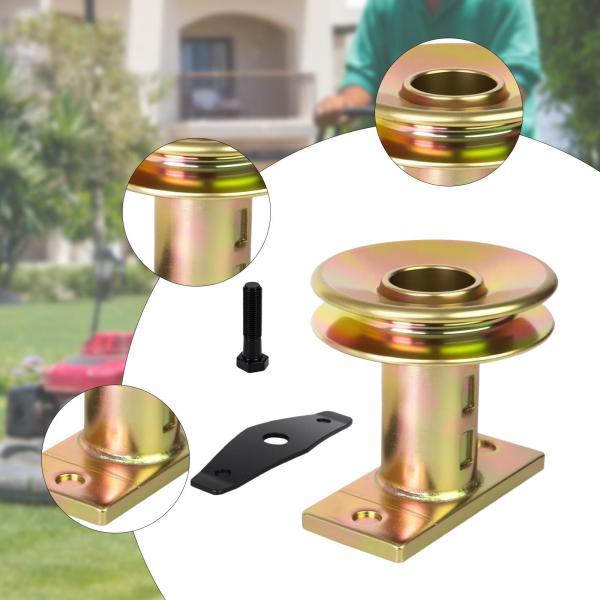 説明:[バランスと安定性]: 芝刈り機ブレードアダプターの設計により.機械ブレードスピンドルのバランスが確保され.ブレードの滑りを防ぎ.切断効率が向上します. [互換性]: ドライブプーリーアダプターは.TB230.TB240.TB260....