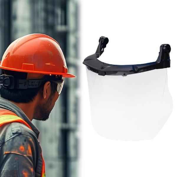 説明:[安全装備にフィット]: ヘルメット.ヘルメット.アクセサリーとのシームレスな統合のために特別に設計されています. [高透明度ポリカーボネートレンズ]: 破片.埃.風.火花.飛散粒子に対する強力な耐衝撃性を備えながら.優れた光学的透明...