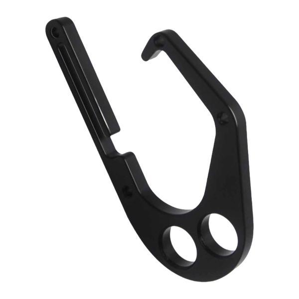 説明: [素材]: 耐久性と頑丈なアルミニウムで作られたこのツリークライマーフックは.アウトドア活動に強度と軽量の利便性を提供します. [互換性]: XLにフィットするように特別に設計されており.チェーンソーギアに安全で互換性のあるアタッチ...