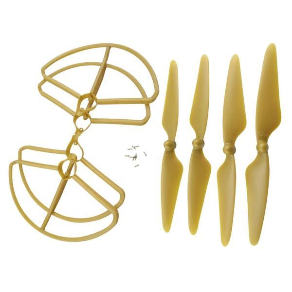 説明:  H501S飛行機用4PCSプロップガード付きRCスペアパーツ4PCS CW / CCWプロペラ 高品質で耐久性のあるパフォーマンス コンパクトでミニサイズ.設置が簡単  H501S RCクアッドコプター用スーツ 新しいデザインによ...