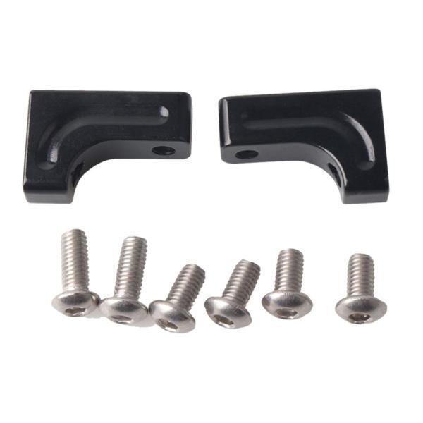 説明:1/10 スケール メタル サーボ マウント アキシャル SCX10 CC01 D90 RC  クローラー用リモコン トラック バギー モデルのアップグレード パーツ真新しい  高品質耐久性があり.取り付けが簡単色: 黒サイズチャート...