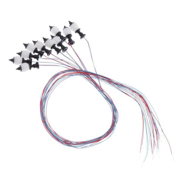 説明:10個 1:100スケール 鉄道模型 列車ランプポスト ミニチュアガーデン風景街灯 HOスケール LED発光色: 白;電圧: 3V HOスケールの風景レイアウトなどに適していますミニガーデンのミニチュア風景装飾に最適モデルの装飾に最適...