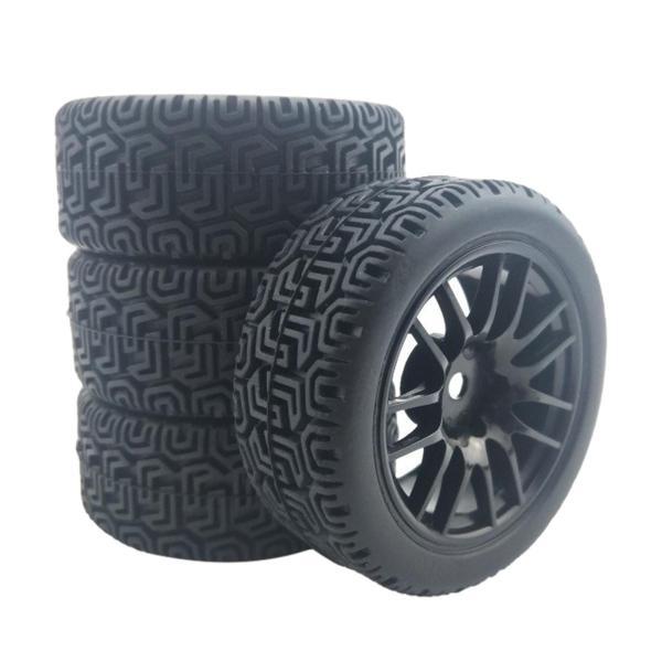 説明: タイヤ径:66mm.タイヤ幅:28mm.ホイールリムドライブ六角:12mm. 卓越した品質と性能.耐久性と防水性に優れたグリップグレインタイヤです. あらゆるタイプの地形で優れたグリップ力を発揮する高品質の素材で作られています. H...