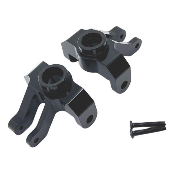 説明:[実用的]: 1ペアのRCカーフロントアクスルステアリングカップ.RCカーアクセサリー.実用的に交換できます.[素材]: RCカーの交換品はアルミニウム素材で作られており.耐久性があります.[DIYパーツ]: MN128 MN86 M...