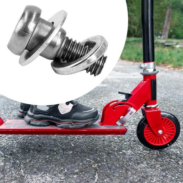 説明:[高品質素材]: 高品質の金属で作られたこのスクーター後輪固定ボルトネジは.耐摩耗性と頑丈さを備えており.長期間繰り返し使用しても頑丈で変形しません. [ユニバーサルな互換性]: スクーターに簡単にフィットするように特別に設計されたこ...