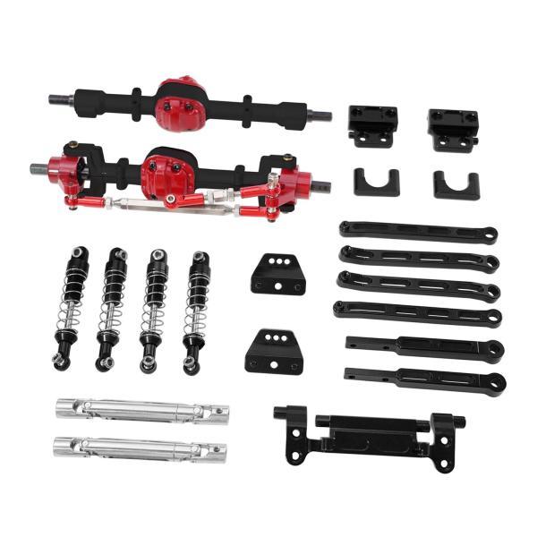 サイズチャート: ショックアブソーバーブラケット:2.4cmx1.75cmx1cm/0.94インチx0.69インチx0.39インチ タイロッド/ステアリングマウント: 7.25cmx2.15cmx2.5cm/2.85インチx0.85インチx...