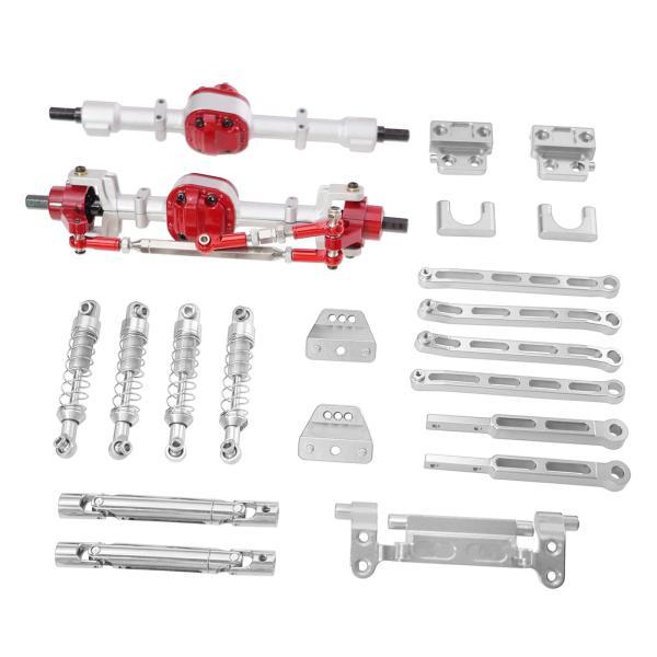 サイズチャート: ショックアブソーバーブラケット:2.4cmx1.75cmx1cm/0.94インチx0.69インチx0.39インチ タイロッド/ステアリングマウント: 7.25cmx2.15cmx2.5cm/2.85インチx0.85インチx...