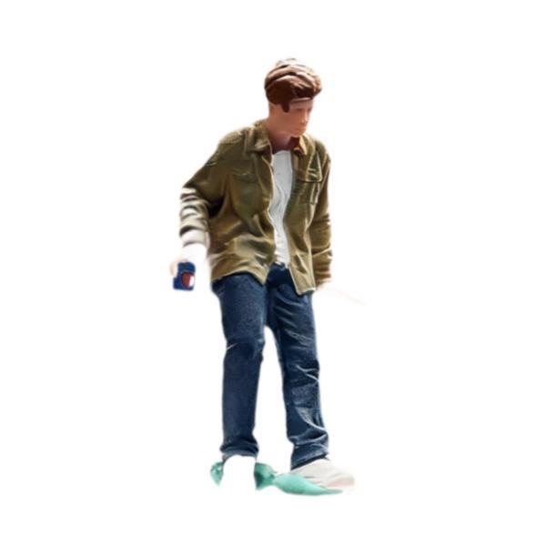 説明: [クラシックデザイン]この1/64スケールのミニチュアフィギュアは.精巧な職人技と本物そっくりのディテールが特徴で.懐かしい雰囲気を醸し出しています. [リアル]高品質の樹脂で作られたこのモデルは.鮮やかで長持ちする色彩を誇り.生き...