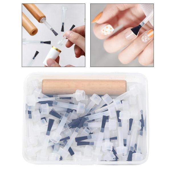 説明:[素材]: PP製のブラシヘッドは長持ちし.長期間形状を維持し.使用するたびに一貫したパフォーマンスを提供します. [コンパクトサイズ]: 各ブラシヘッドは45mmで扱いやすく.細かいネイルアートやジェルの一般的な塗布に最適です. [...