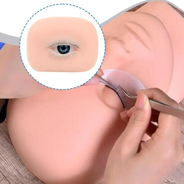 説明:素材: 5Dまつげ練習用アイモデルは.柔らかく丈夫な高品質のシリコン素材で作られています.リアルでソフトな手触り:まつげメイク練習用マネキンの顔は人間の特徴に合わせて設計されており.このパネルは本物の顔のように感じられ.最もリアルなメ...