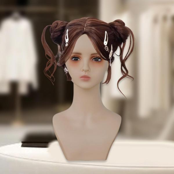 説明:[多目的]: このリアルな女性マネキンヘッドは.かつら.帽子.スカーフ.サングラス.ネックレス.イヤリング.その他の美容アクセサリーを展示するためのものです. [素材]: PVC製のこのマネキンヘッドは軽量で丈夫.お手入れも簡単で.サ...