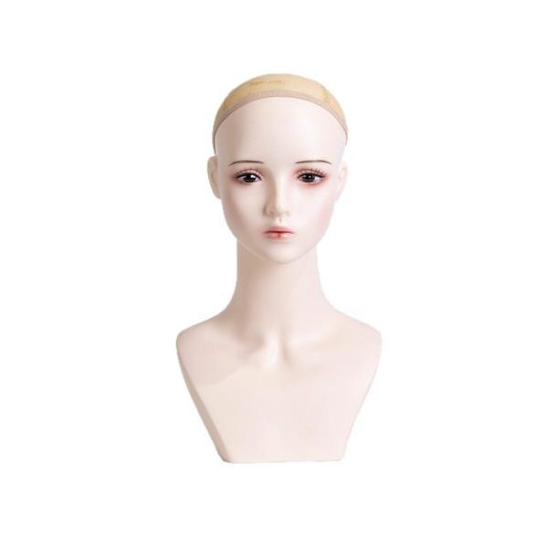 【基本構造】: 展示用品として使いやすい人頭風マネキンで、ウィッグやヘアアクセサリーの見せ方を整えやすいデザインです。【使用シーン】: かつら用ヘッドスタンドとして、サロンの店舗内、オンラインマーケットの撮影、ライブ配信の画面づ人頭風で幅広...