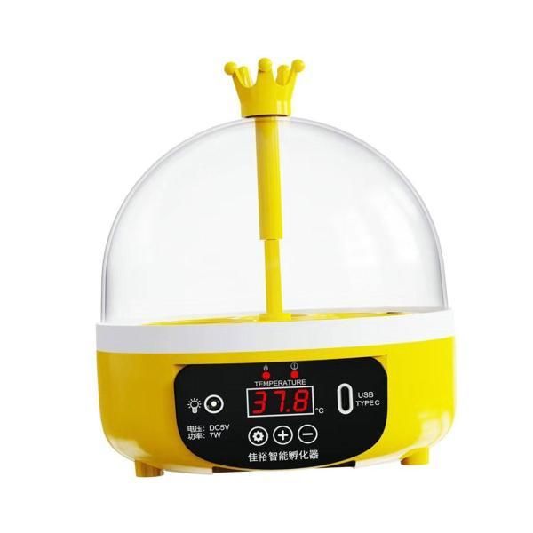 説明:[卵インキュベーター]:卵インキュベーター.温度制御は操作が簡単で.孵化率を効果的に高め.家族や小規模農場に適しており.鶏.鳥.ウズラの卵の孵化に適しています.[クリアトップカバー]: 4個の卵インキュベーターハッチャー.見やすい透明...