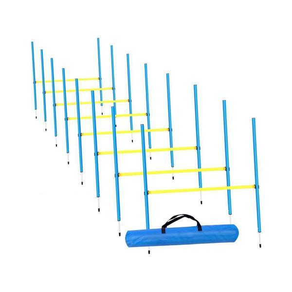 説明:[アジリティトレーニング]: ジャンプポール.障害物.ハードルなど.犬のアジリティトレーニング用に設計されています.犬のアジリティトレーニングジャンプバーは.犬の敏捷性と反応能力を向上させるのに役立ちます. [高品質素材]: 犬用ジャ...