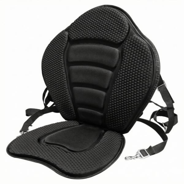 【製品概要】: 快適な水上アクティビティをサポートする、背もたれ付きカヤックシートです。耐久性にブラックカラーのEVA素材を採用し、クッション性のあるシートベースと体にフィットする形状の背もたれが一体となっています。【機能】: 質感のある外...