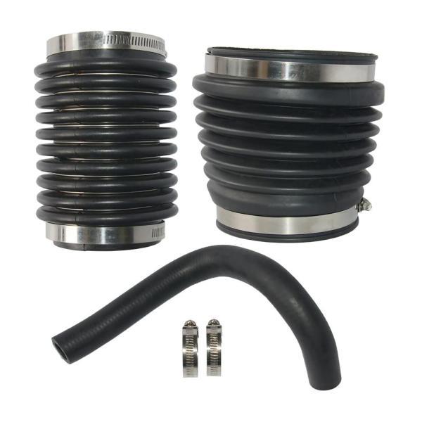 説明: 100%新品の高品質トランサム修理キット. ボルボペンタAQ200 280 290のベローズ修理キットは875822,876294,876631を置き換えますこのキットには以下が含まれます.  SSクランプRO付きドライブベローズキ...