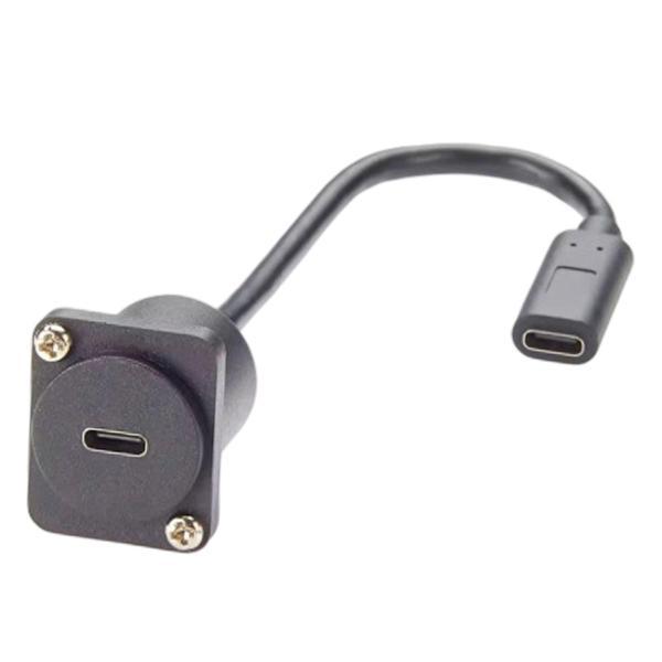説明: [高速]最大10Gbpsのデータ転送速度をサポートし.USB 3.1/3.2規格に完全準拠し.ファイル.オーディオ.ビデオの高速転送を実現します. [メス-メス ケーブル]タイプ C メス-メス設計により.コンピューター.車載システ...