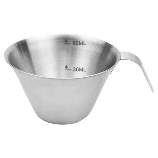 説明:素材: エスプレッソ計量カップ.ステンレススチール素材.食品グレード.耐久性があり.お手入れ簡単.ハンドル付き: 高温ハンドル.快適なグリップ.アプリケーション: エスプレッソ ポアリング カップ.ミルク.紅茶.コーヒー.食材の配布な...