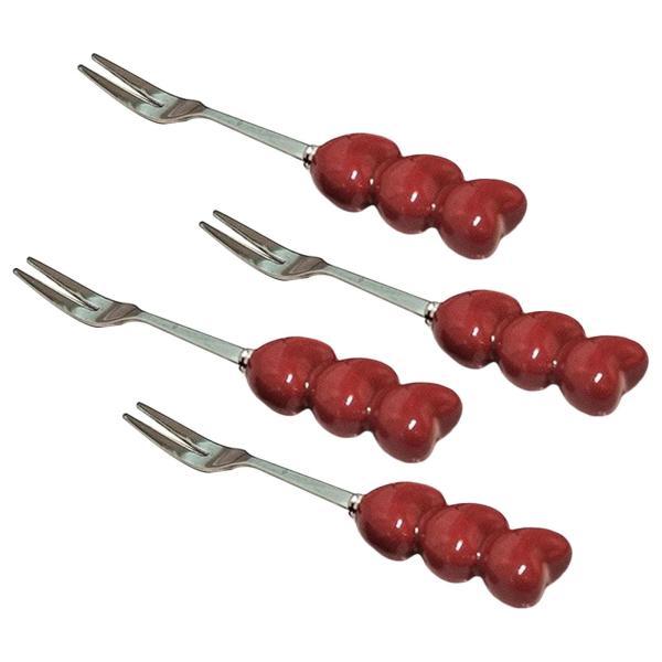 説明: [素材]: 耐久性に優れたステンレススチールフォークと滑らかなセラミックハンドル [スタイリッシュなデザイン]: ハート型のフォークが魅力的でエレガントな雰囲気を醸し出します.快適なグリップと.磨かれた丸みを帯びたエッジで.楽にお使...