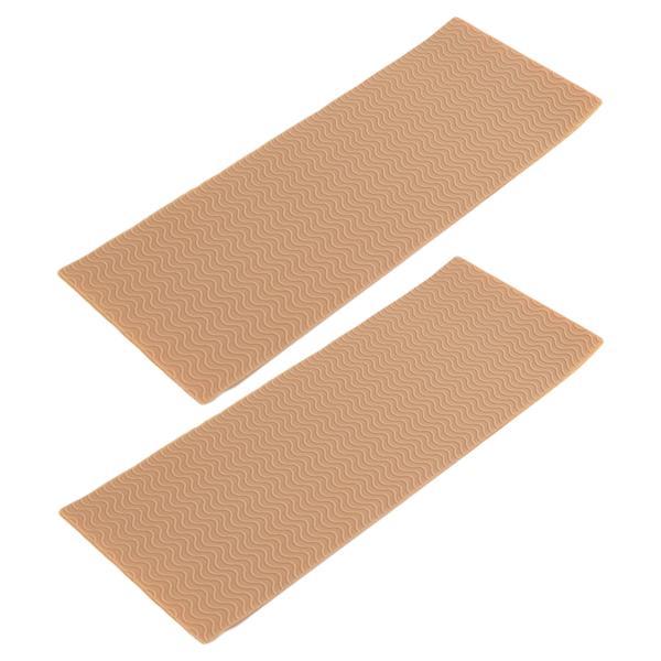 説明:強くて耐久性のあるウェーブ ベインは.靴底にさらなる牽引力を与え.滑りを防止します.あらゆるサイズの靴の形状に合わせて簡単にカットできる自己粘着設計.使い方は簡単で.裏紙を剥がし.ゴムパッドを靴底に当てて強く押し.24時間放置するだけ...