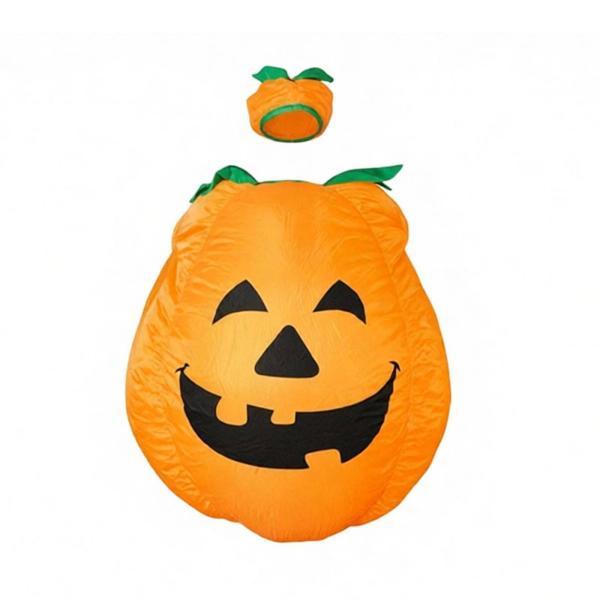【製品概要】: ハロウィンやイベントを盛り上げる、大人用のユニークな南瓜ちゃ着ぐるみです。オレンジ色の丸みを帯びた立体的なシルエットが特徴で、着用するだけで周囲の視線を釘付けにする圧巻な存在感を放ちます。【主な機能】: 内蔵されたファンによ...