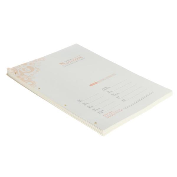 説明:ノートブック用の80枚のリファイラーペーパーインサート.ルーズリーフフィラーペーパーは.ほとんどの4リングA4サイズのバインダー/プランナーに適合します.  Journaling.クラスノート.落書き.仕事.家庭.学校向けのプロジェク...